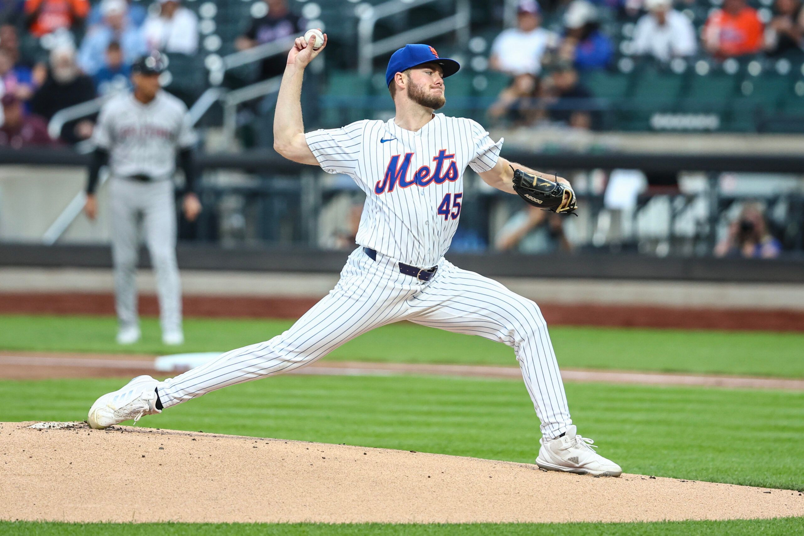 Mets young pitcher starts throwing after elbow surgery
