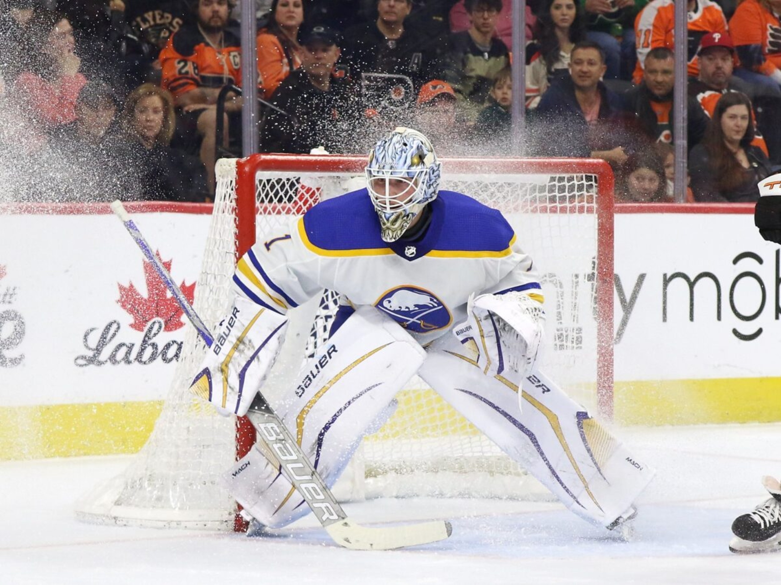 Sabres’ goaltender Luukkonen has chance to prove himself