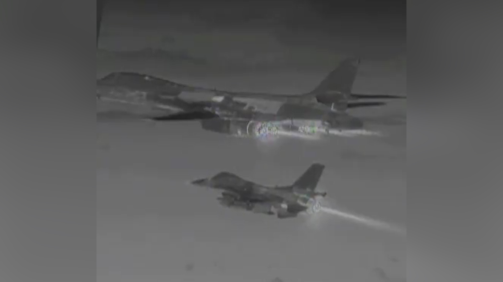 NORAD Jets Train To Intercept Bombers Over Alaska