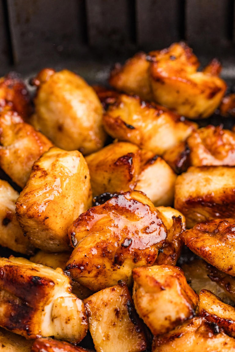 Air Fryer Chicken Bites (Crispy But No Breading)