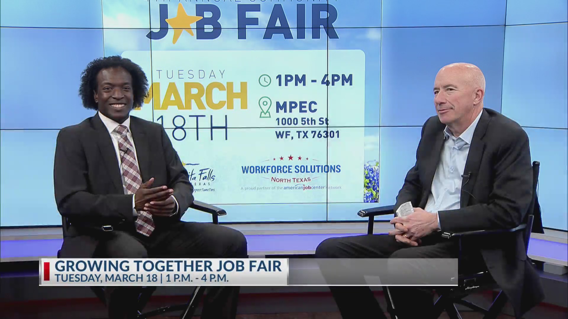 Growing Together job fair interview