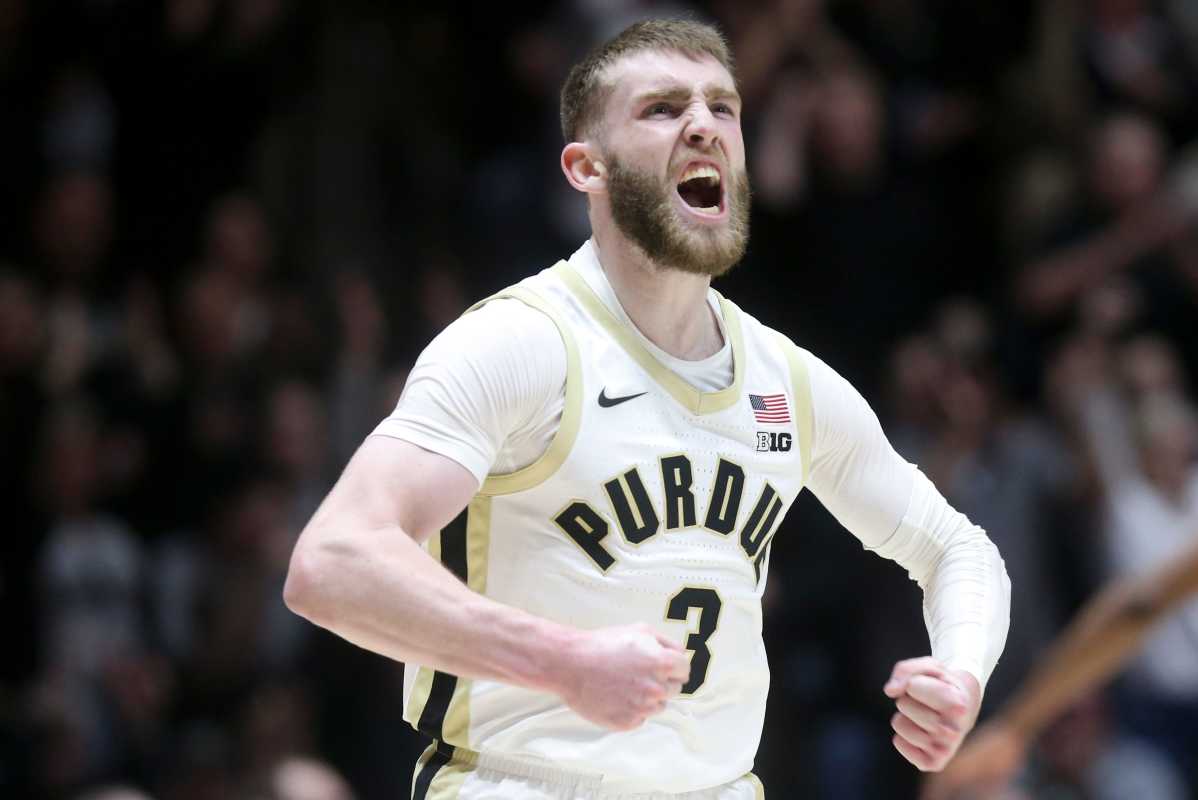 Purdue's Fletcher Loyer Reacts to Braden Smith's Career Announcement