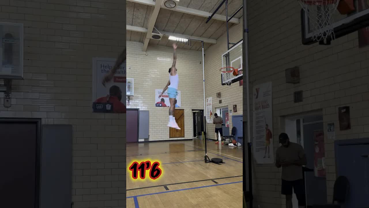 Vert Trainer with 1 Foot God #1footgod #basketball #nba