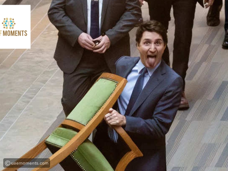 Trudeau’s Grand Exit: A Chair, a Grin, and a Viral Goodbye!
