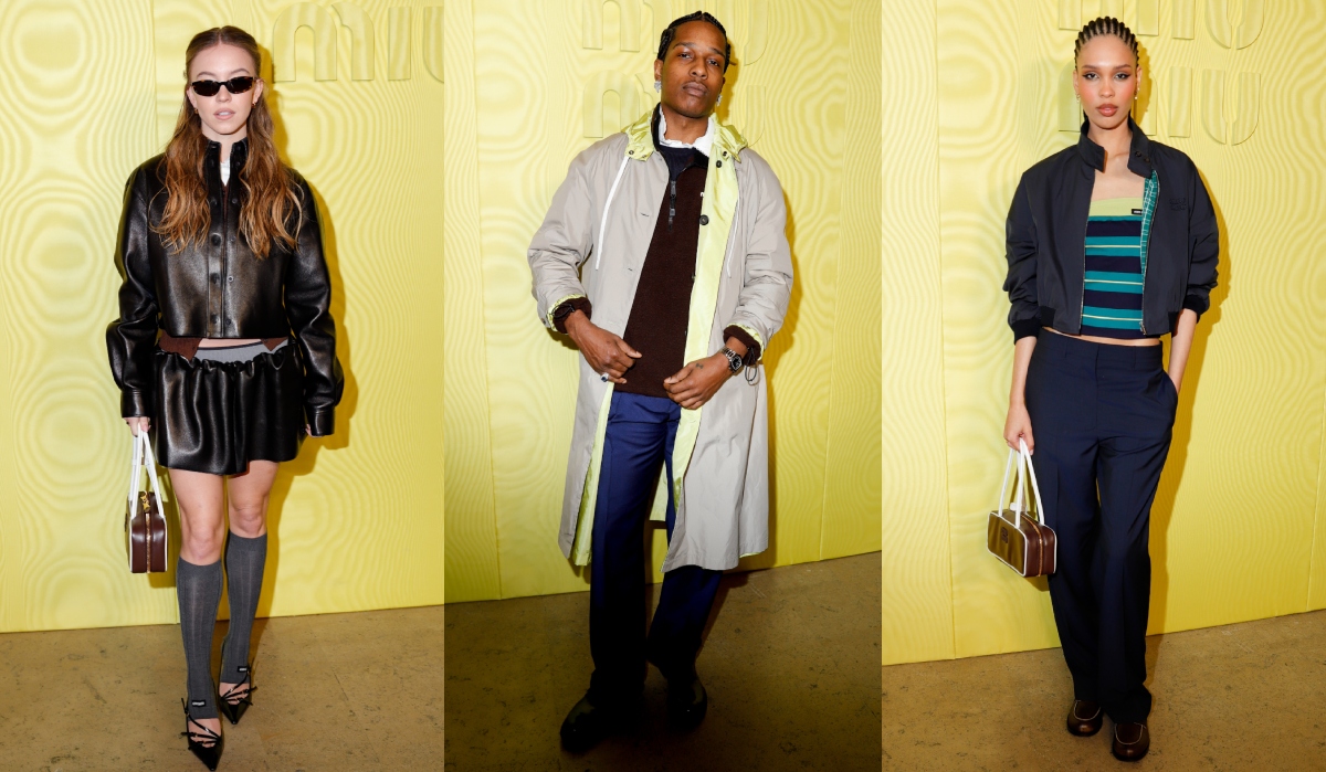 Miu Miu's Fall 2025 Paris Show Front Row: A$AP Rocky, Renee Rapp and ...