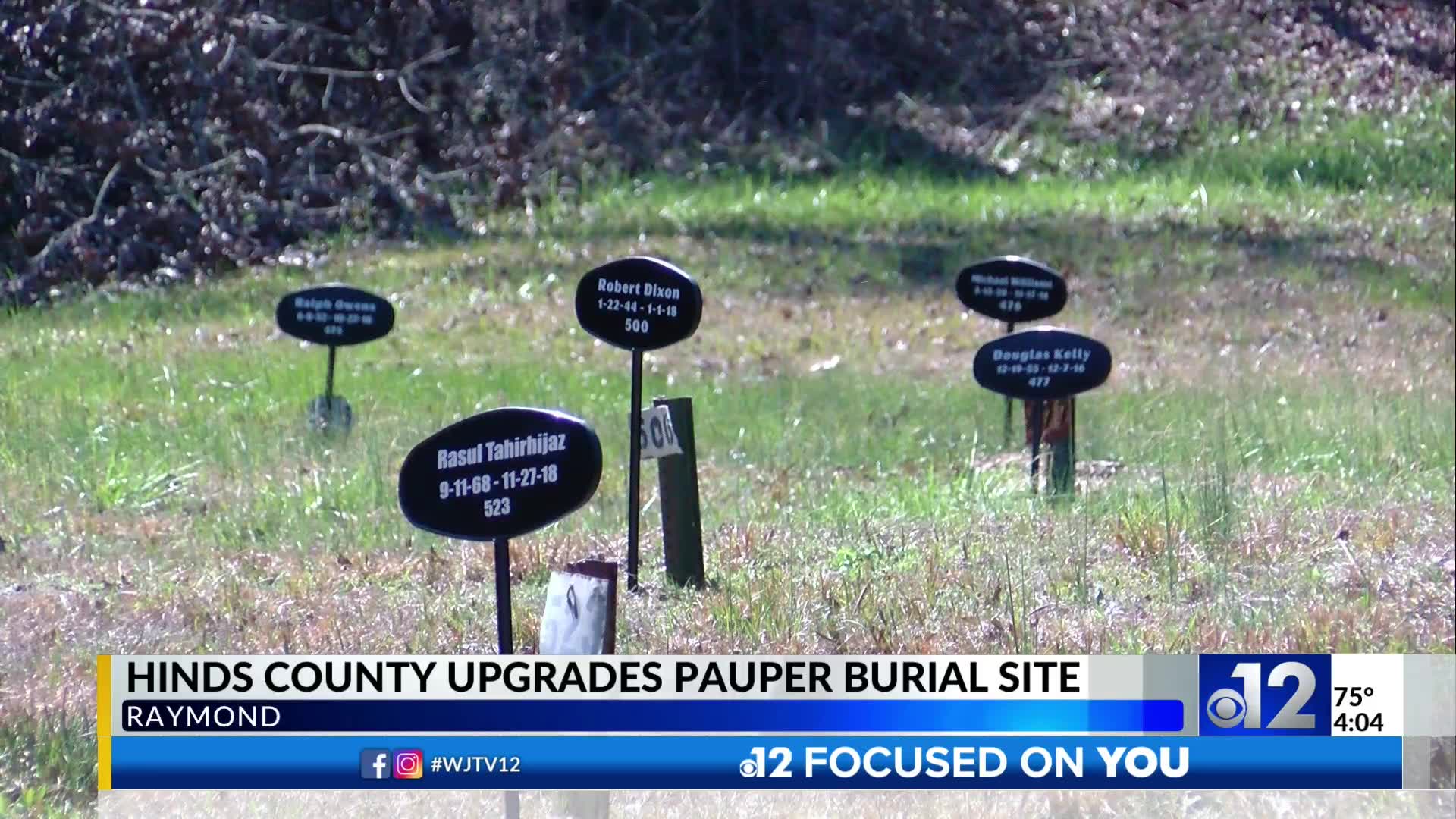Hinds County upgrades pauper burial site with new signs