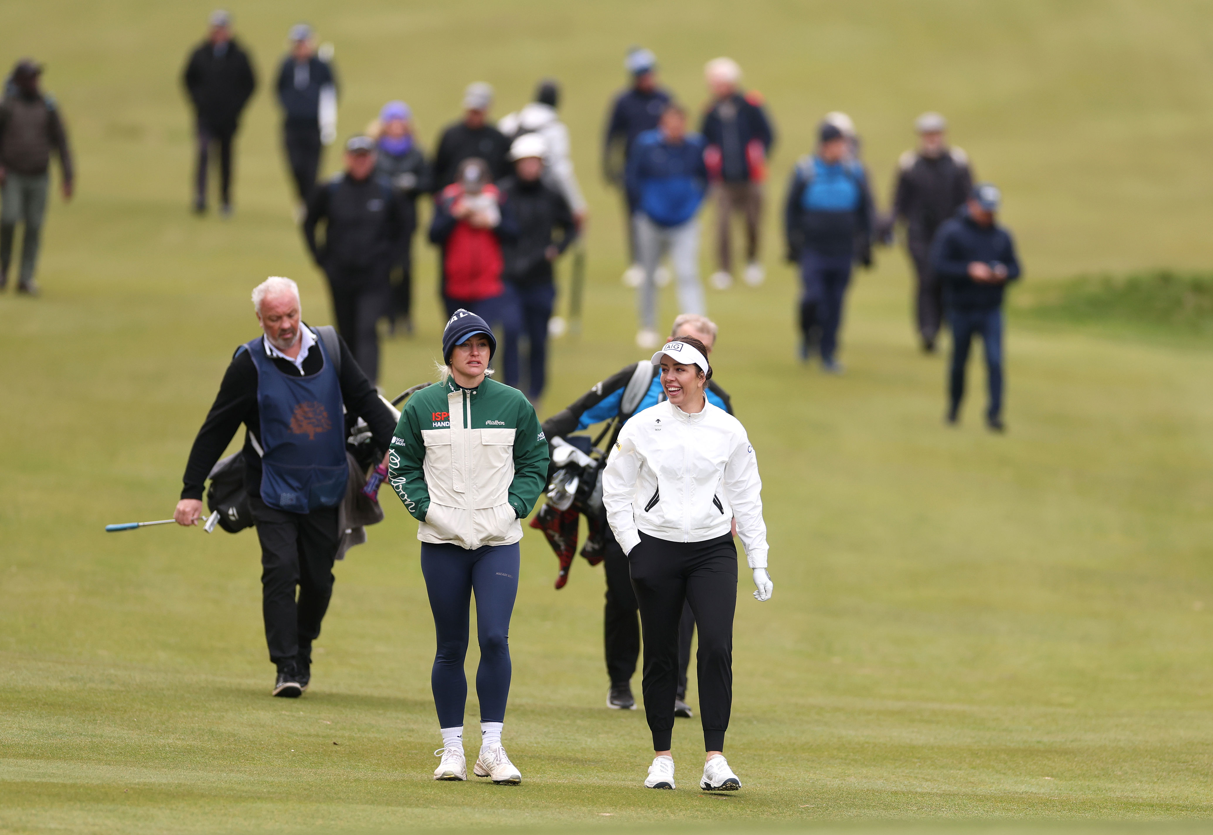 Charley Hull And Georgia Hall March Into Sunningdale Foursomes Last 16