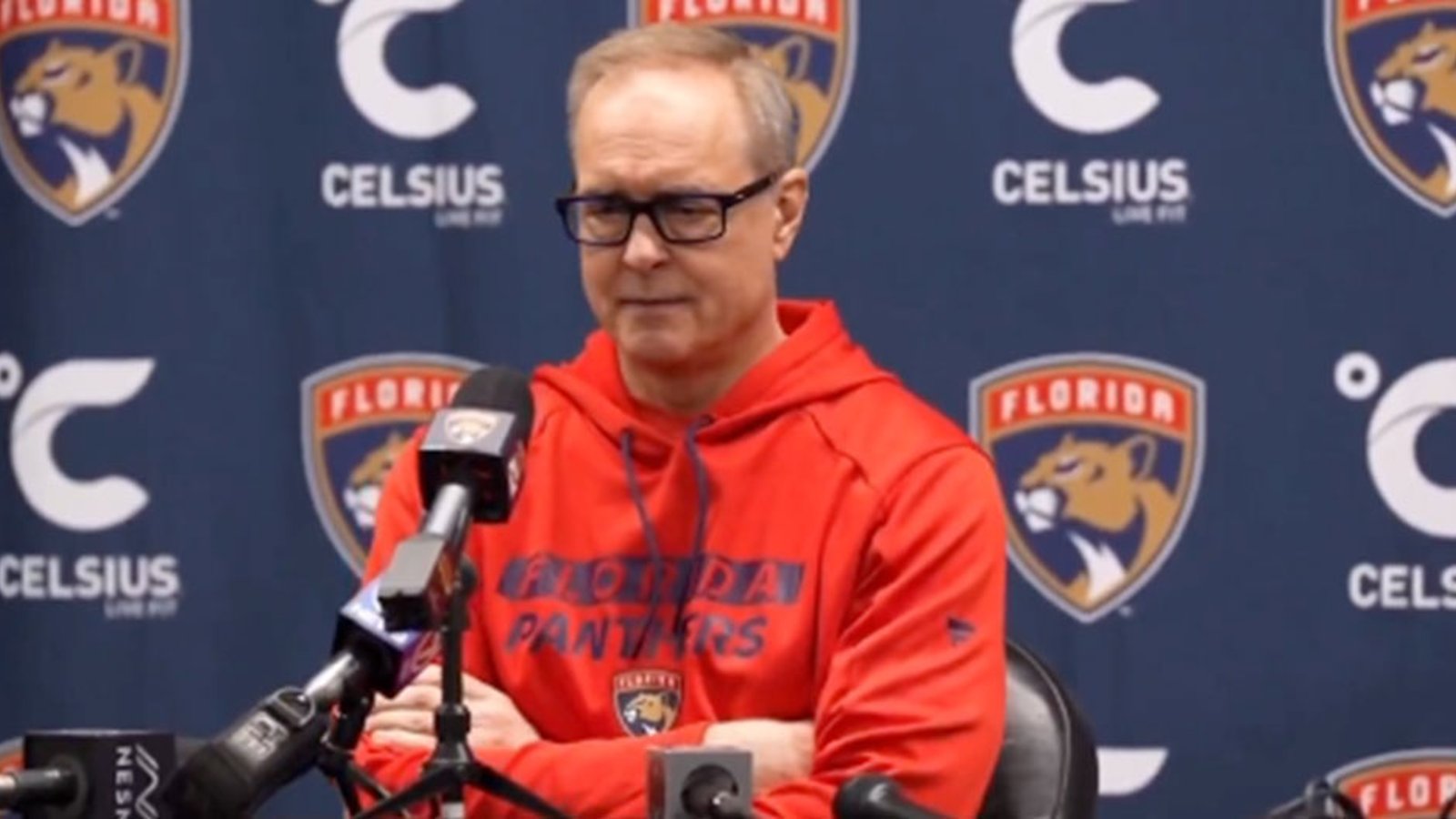 Coach Maurice with an injury update on Brad Marchand ahead of tonight’s ...