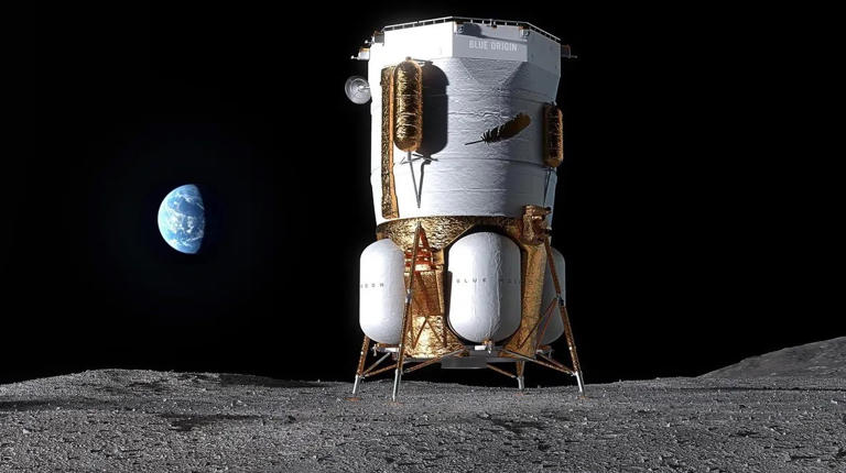 Blue Origin’s Blue Moon lunar lander is on deck to deliver NASA payload ...