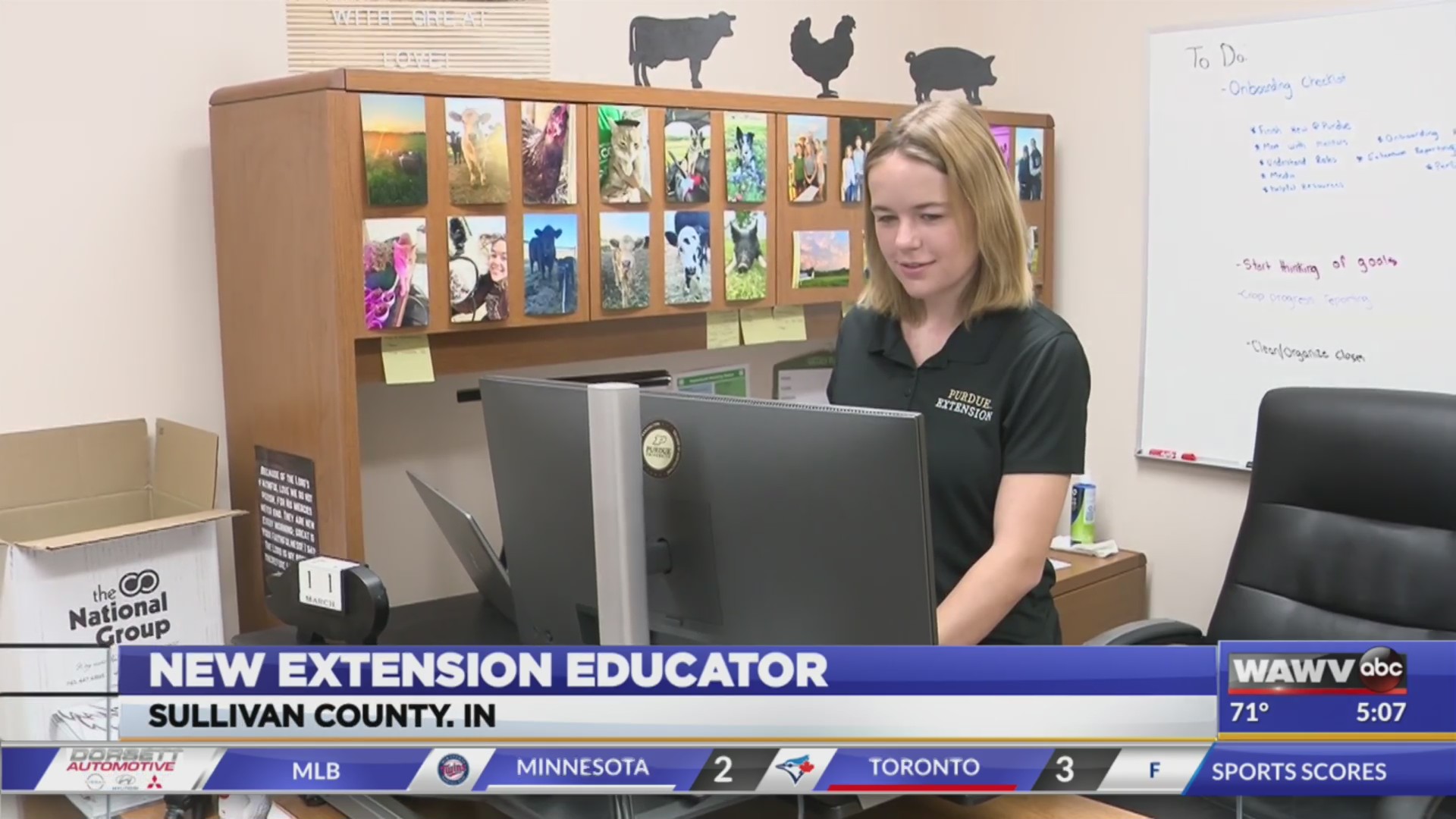 Bailey Draper joins Purdue Extension as agriculture educator