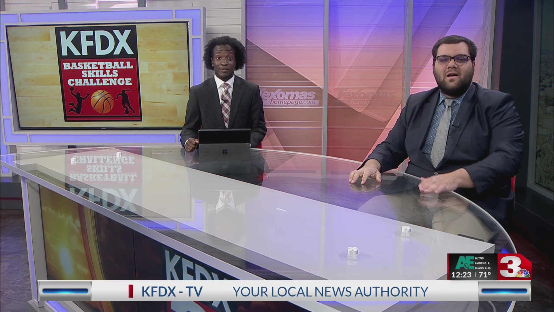 KFDX Basketball Skills Challenge part 1