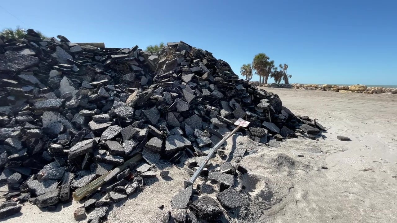 Caspersen Beach has long road to recovery after 2024 hurricane season ...