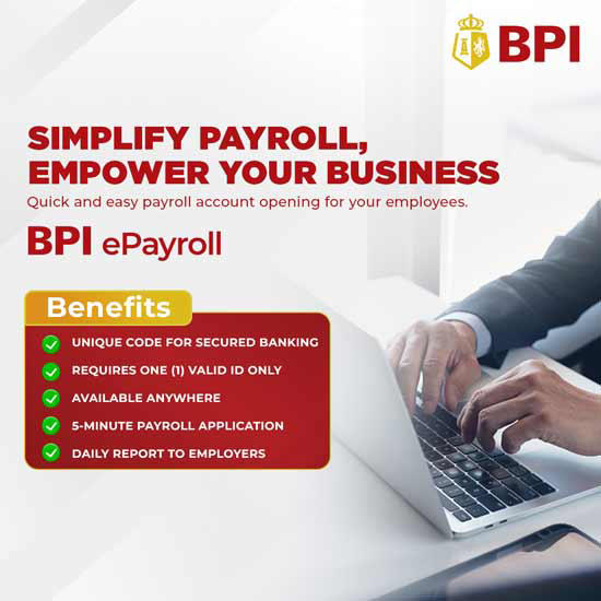 BPI launches ePayroll to simplify payroll processing in the Philippines
