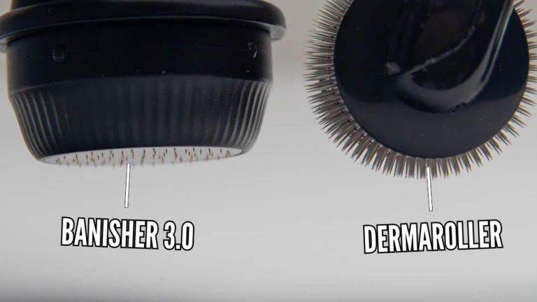 Microneedling the body for tight toned skin