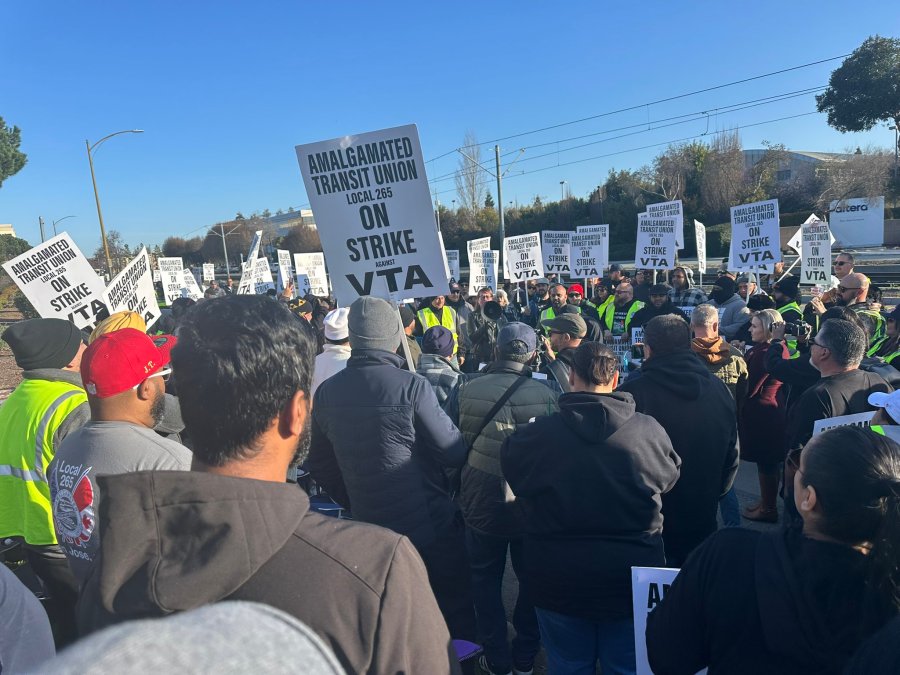 VTA, union workers head to court Wednesday over legality of strike