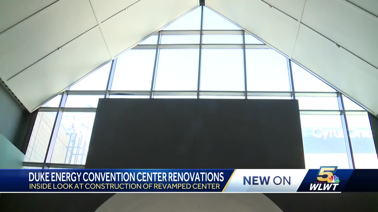 First look at renovations, construction inside Duke Energy Convention ...