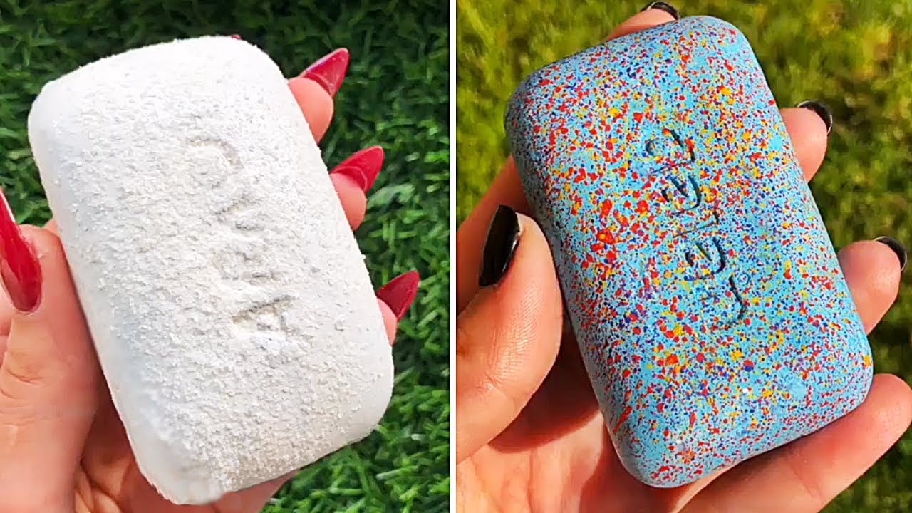 Relaxing ASMR Soap Carving | Satisfying Soap Cutting Videos #57