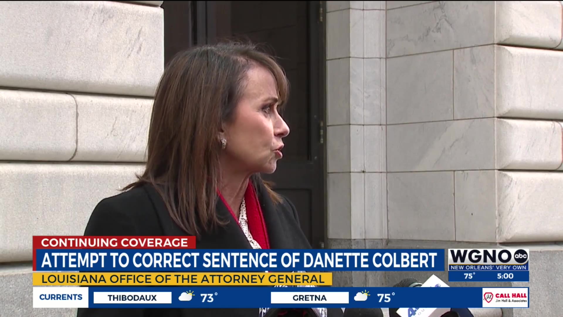 Louisiana attorney general to file motion on sentencing in Colbert case