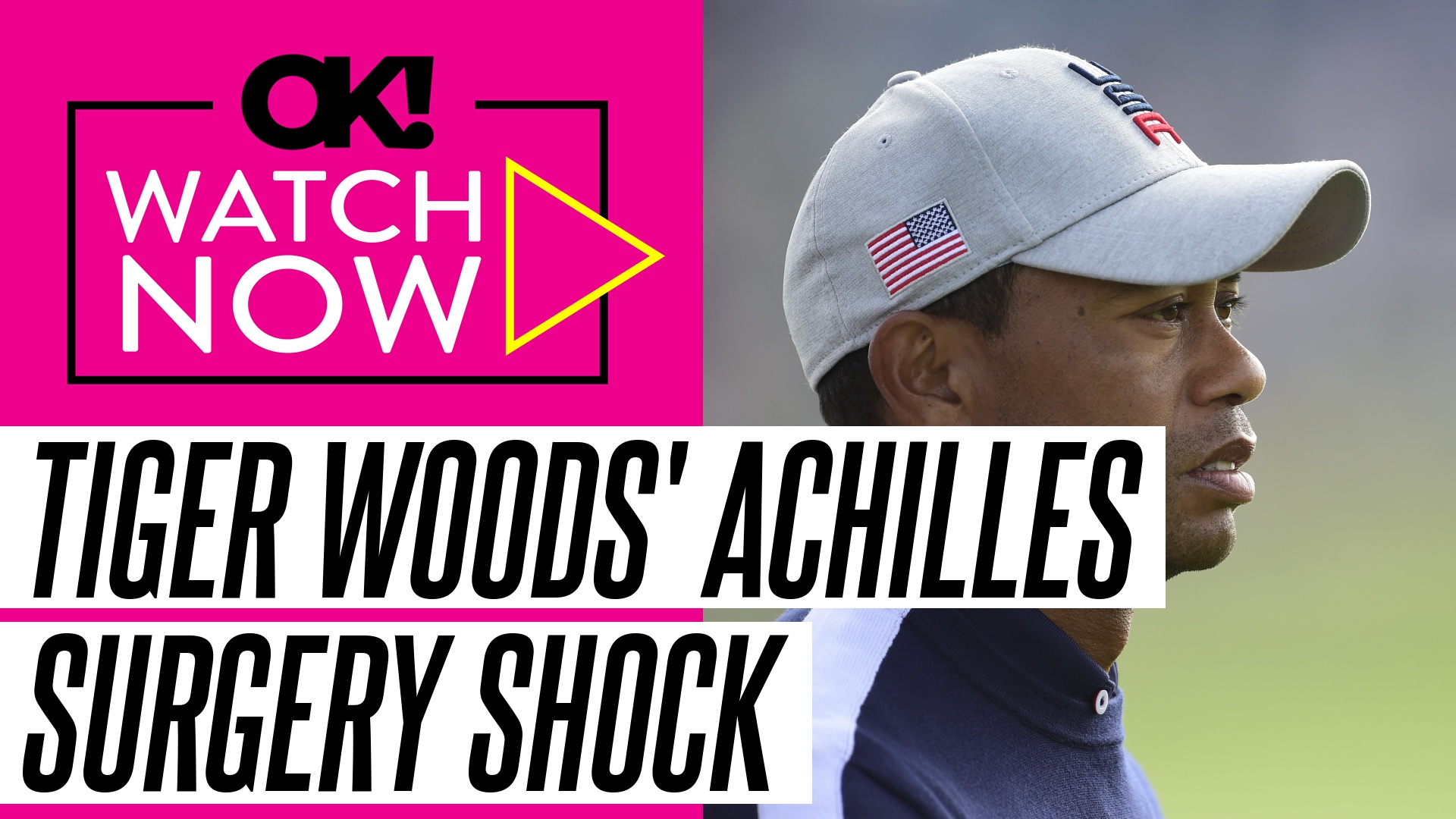 Tiger Woods Undergoes Surgery After Rupturing Left Achilles Tendon ...