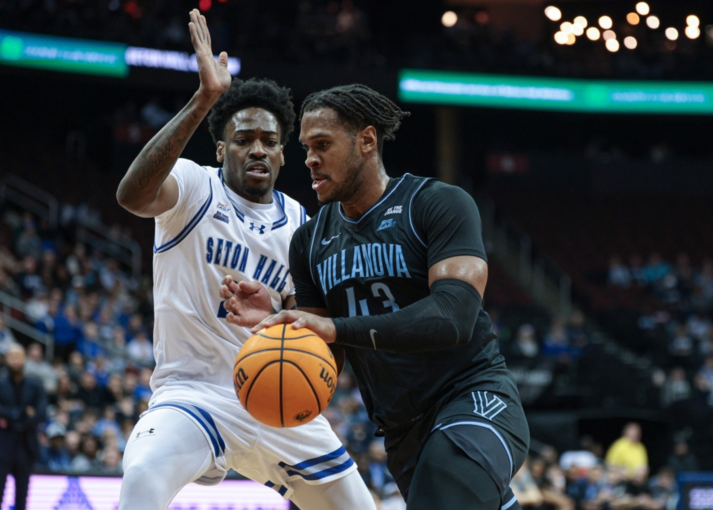 Seton Hall must find an answer for Villanova's Eric Dixon