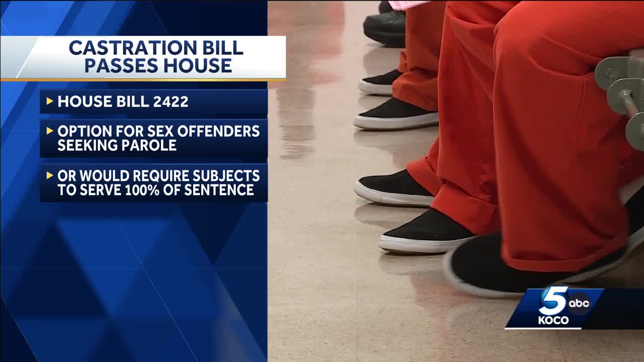 Oklahoma House passes chemical castration bill for child sex offenders ...