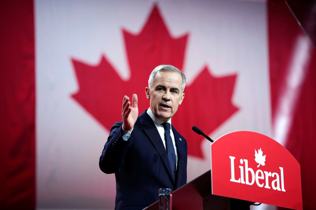 Canada’s Prime Minister-elect Mark Carney looks chummy with Epstein ...