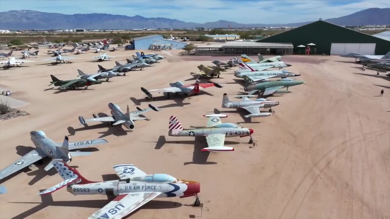Pima Air and Space Museum showcases aviation history in Tucson