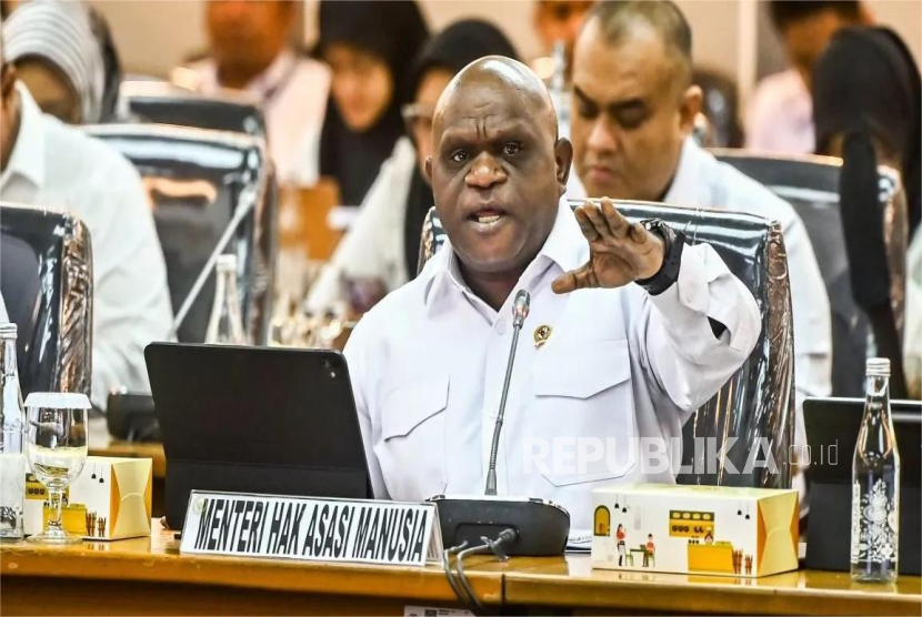 Menteri HAM Tolak Usulan Penangguhan Penahanan Tersangka Pembubaran Retret