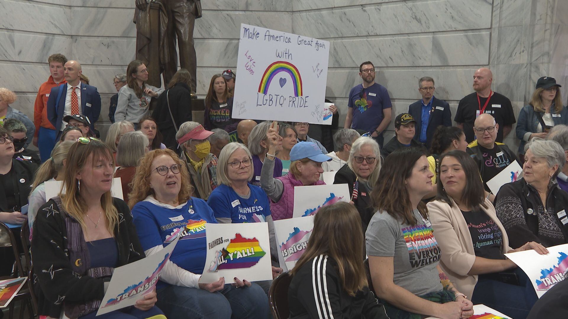 Lawmakers, activists push for LGBTQ rights at Ky. Fairness Rally