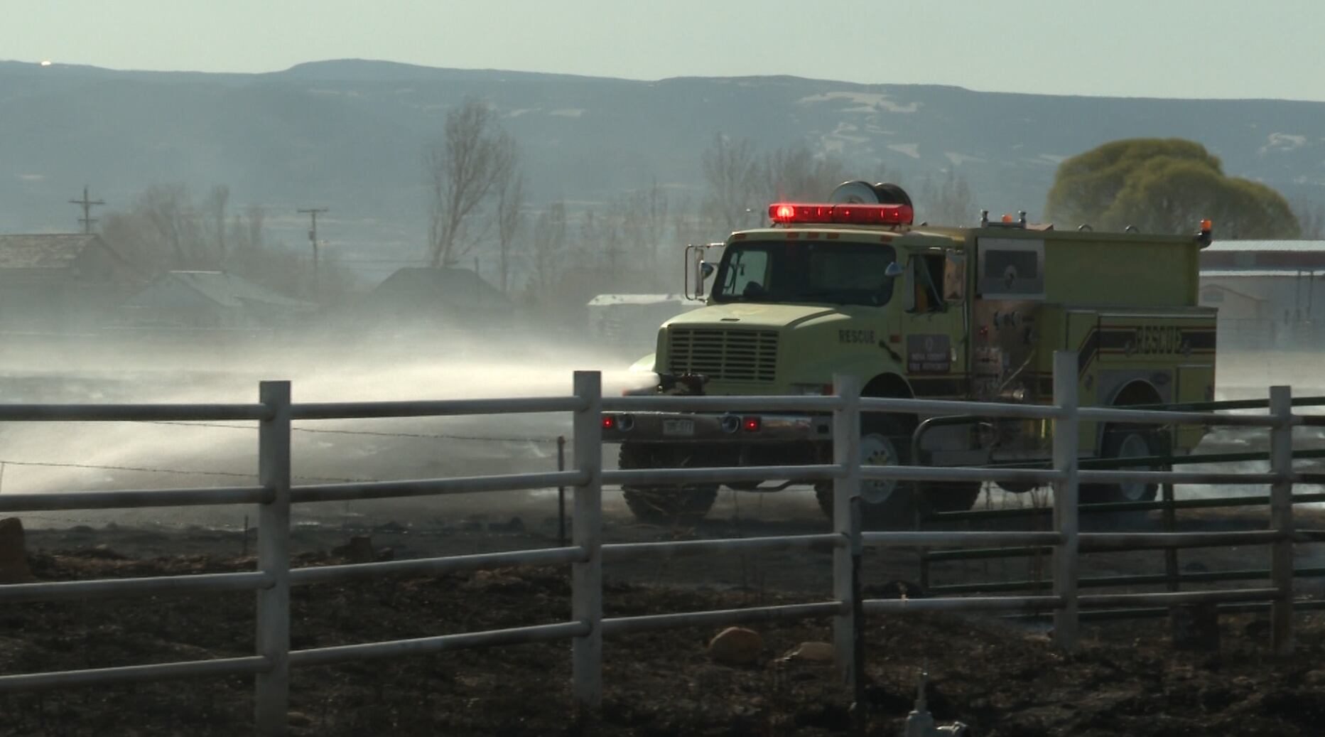 Fire crews respond to another out-of-control agricultural burn
