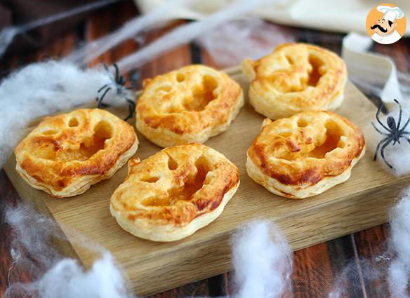 Halloween puff pastries