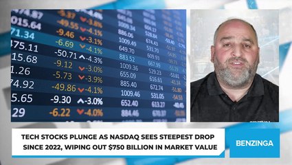 Tech Stocks Fall as Nasdaq Sees Steepest Drop Since 2022, Wiping Out ...