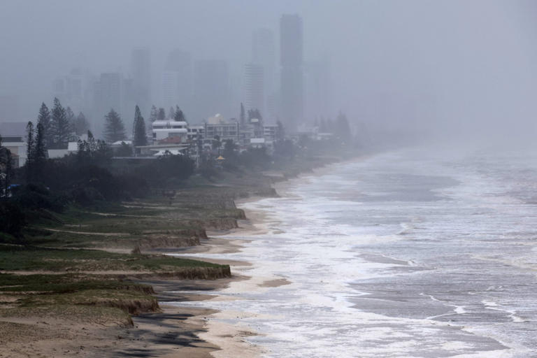 Australia's Gold Coast has all but disappeared after Tropical Cyclone ...