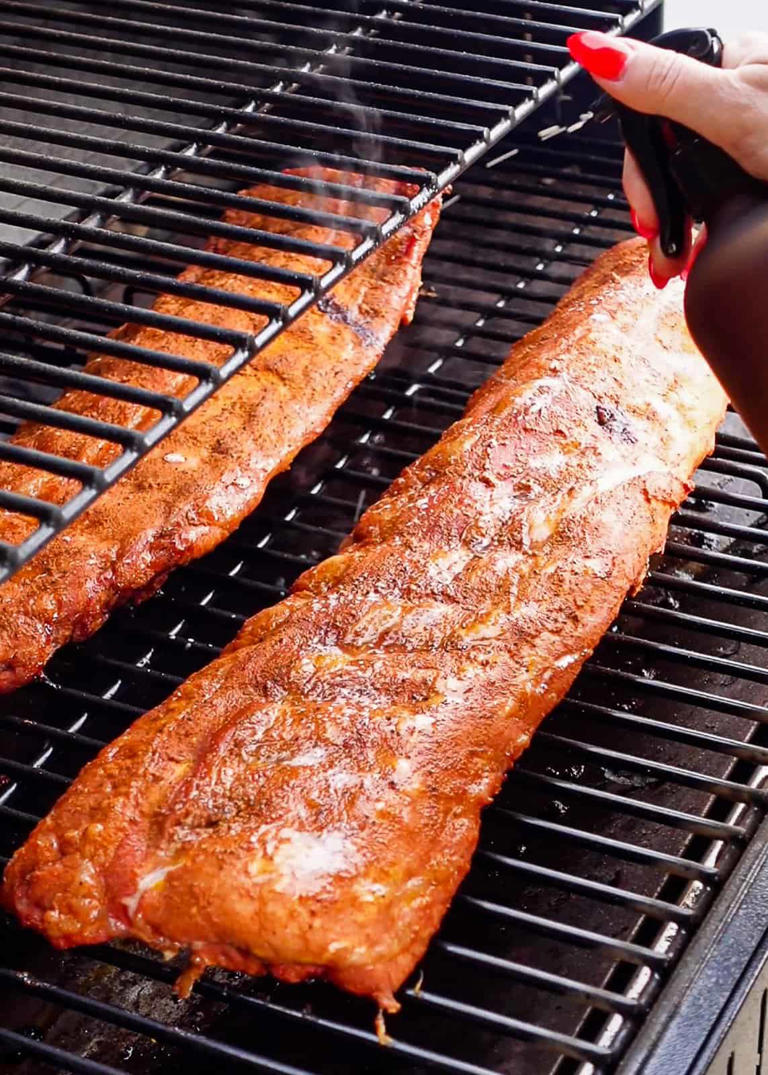 Easy Peach BBQ Baby Back Ribs
