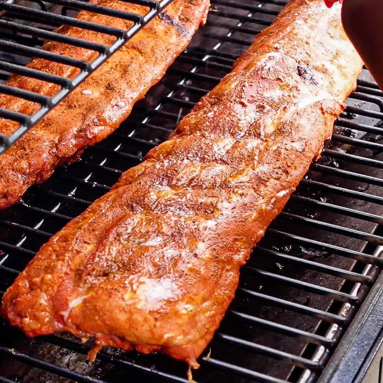 Easy Peach BBQ Baby Back Ribs