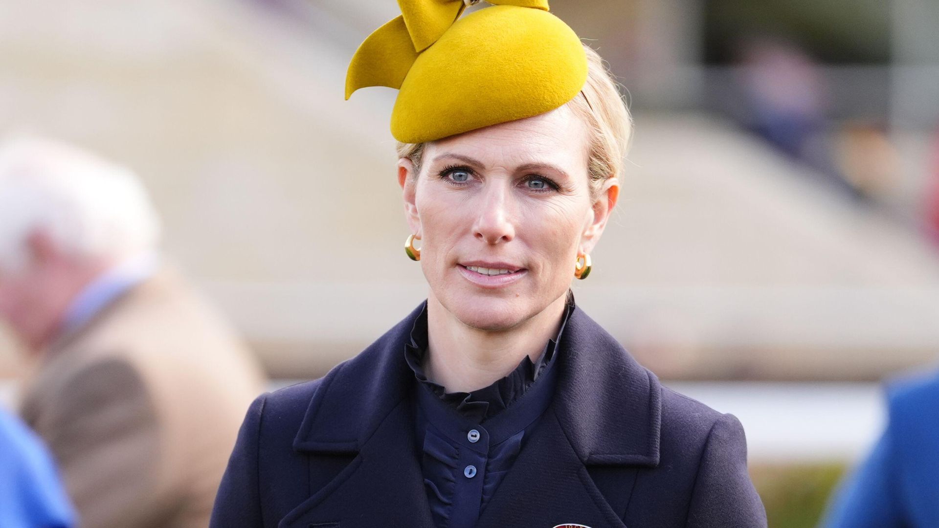 Zara Tindall’s ageless Aspinal bag completes navy Cheltenham ensemble ...