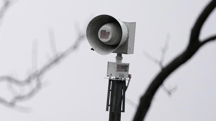 Faulty central Indiana tornado sirens restored ahead of severe weather