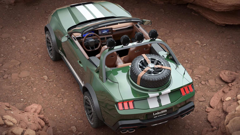 Loder 1899 veut commercialiser une réincarnation de la Mustang « The ...