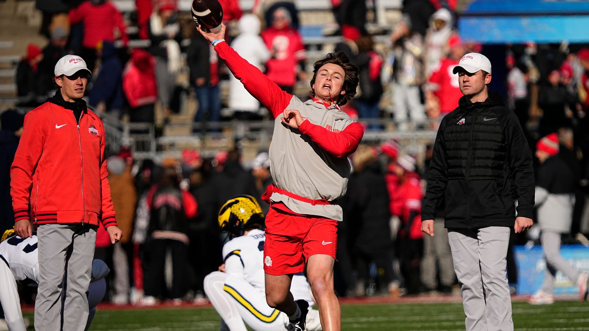 Ohio State fans think Julian Sayin is prepped to have a major spring