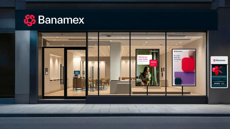 La historia detrás del nuevo logo de Banamex
