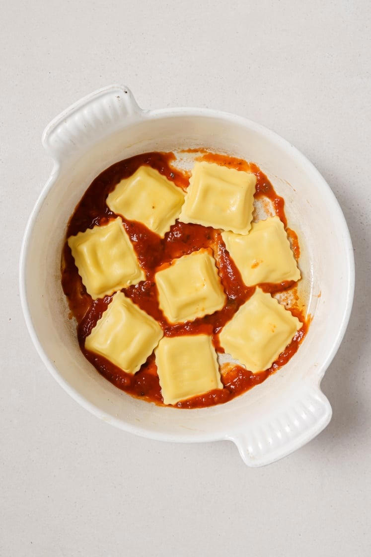 Baked Ravioli With Frozen Ravioli Is the Easiest Dinner You'll Make ...