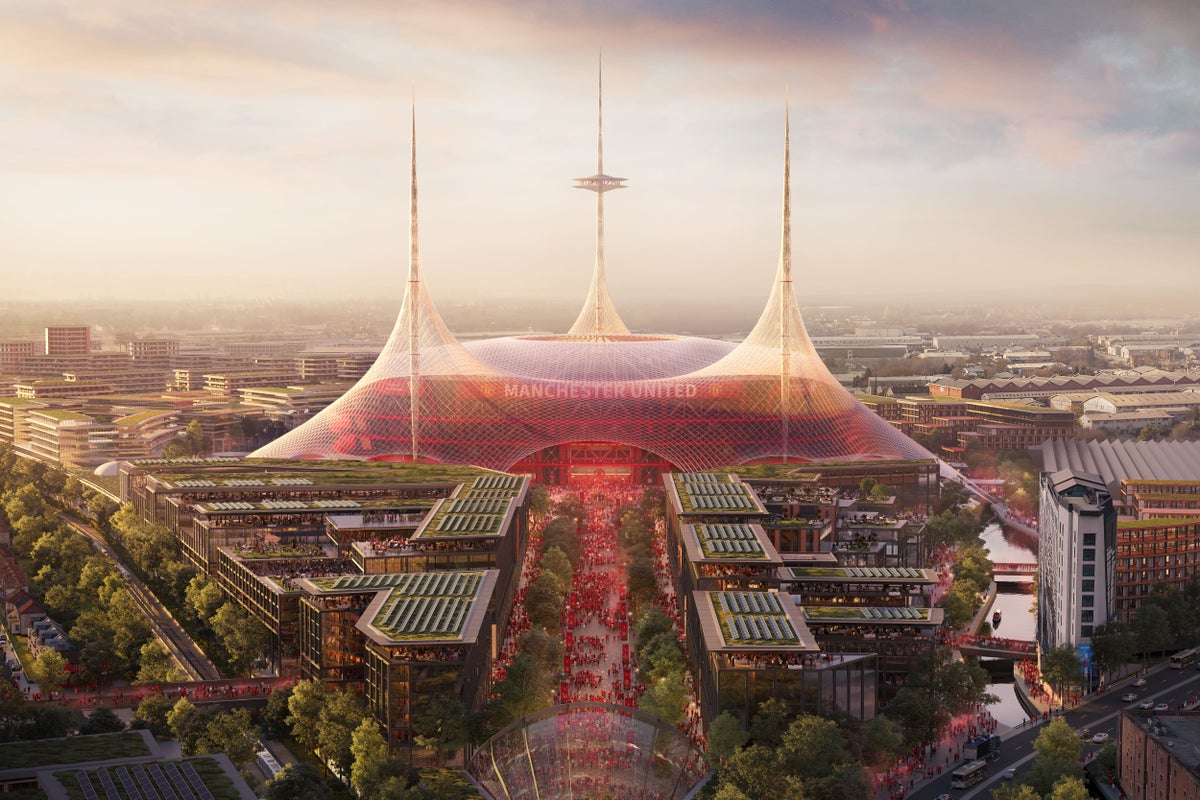 Man Utd want to move into new 100,000-seater, £2bn stadium by 2030-31 ...