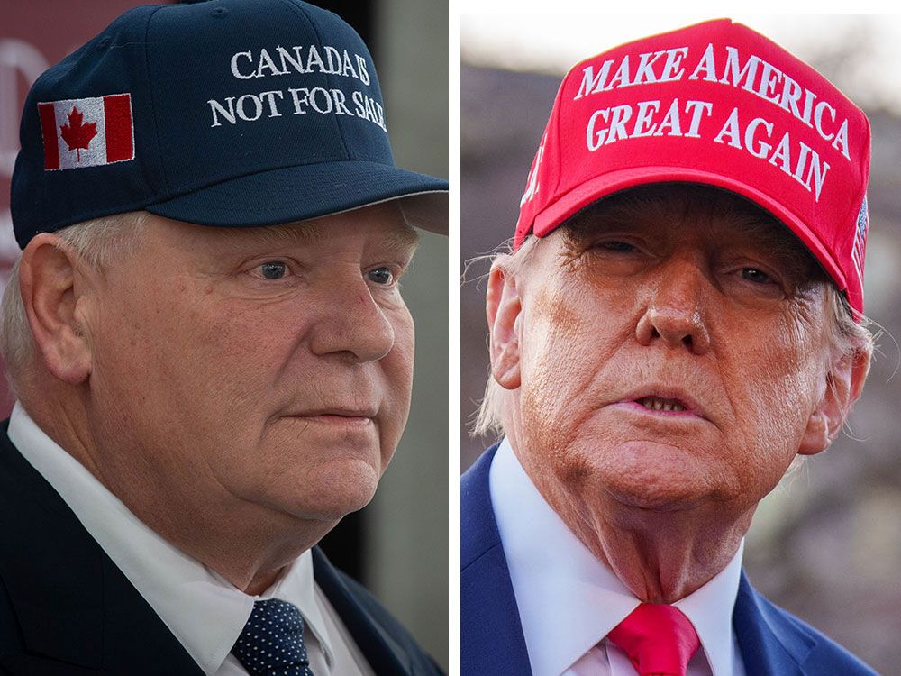 Trump threatens to double tariffs, but Doug Ford puts power surcharge ...