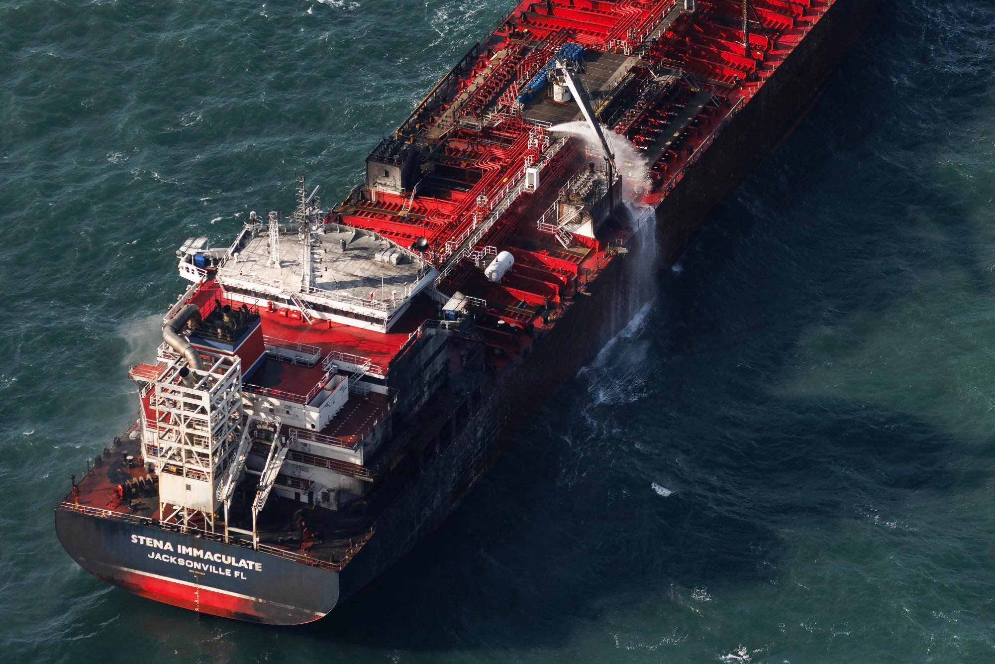UK police arrest cargo ship captain over North Sea crash with oil tanker