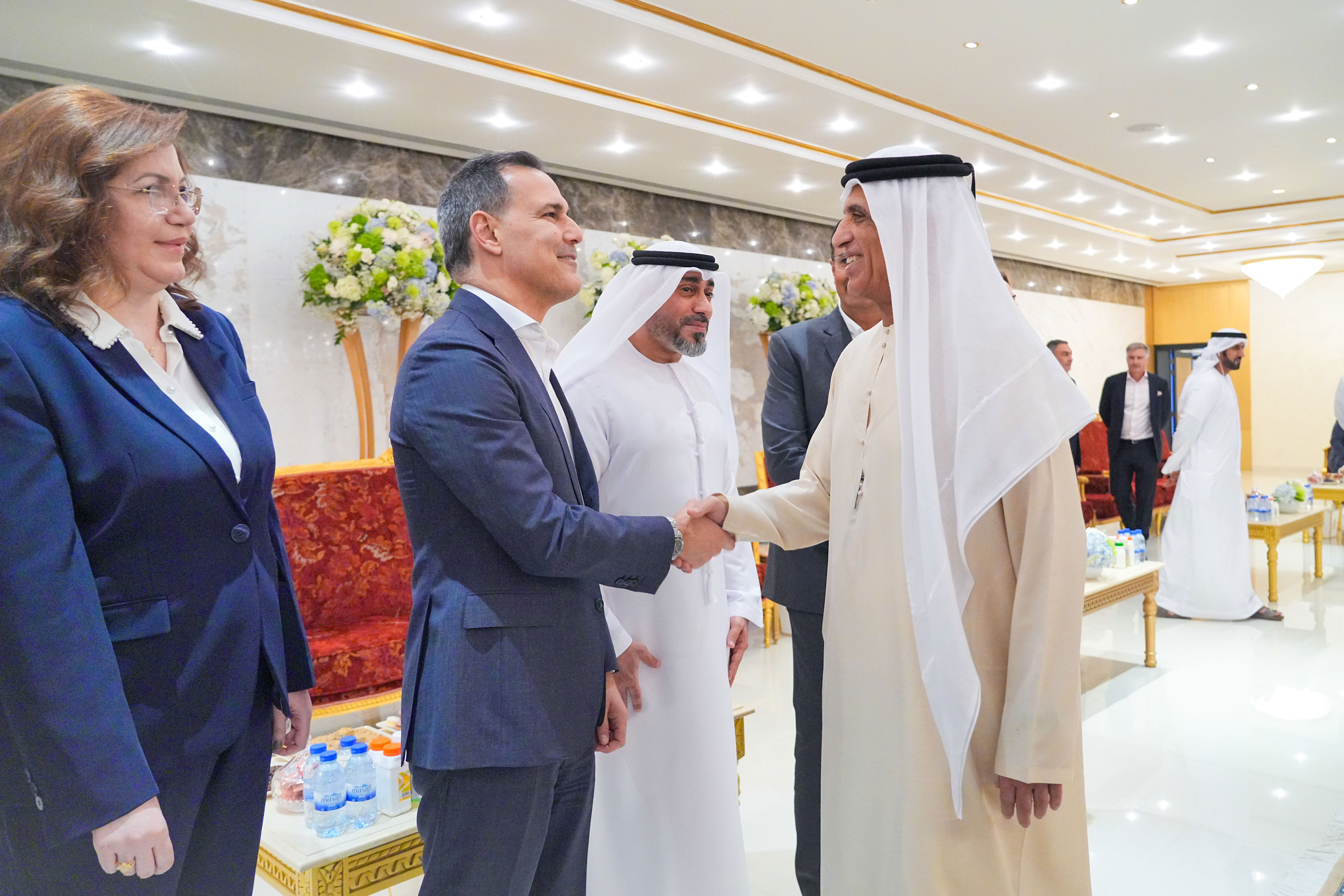 Saud bin Saqr receives Ramadan well-wishers at Iftar banquet