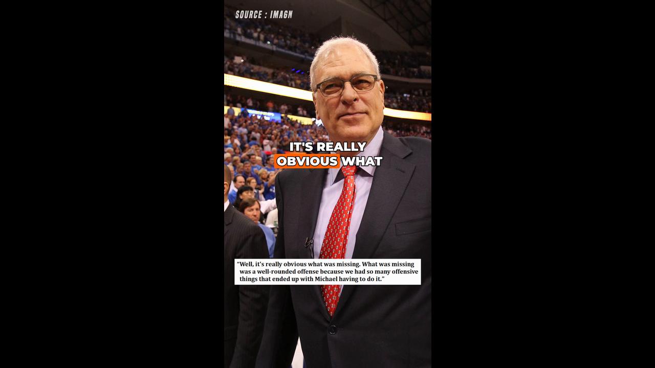 Here’s How Phil Jackson Corrected The Chicago Bulls Offence To Win Titles