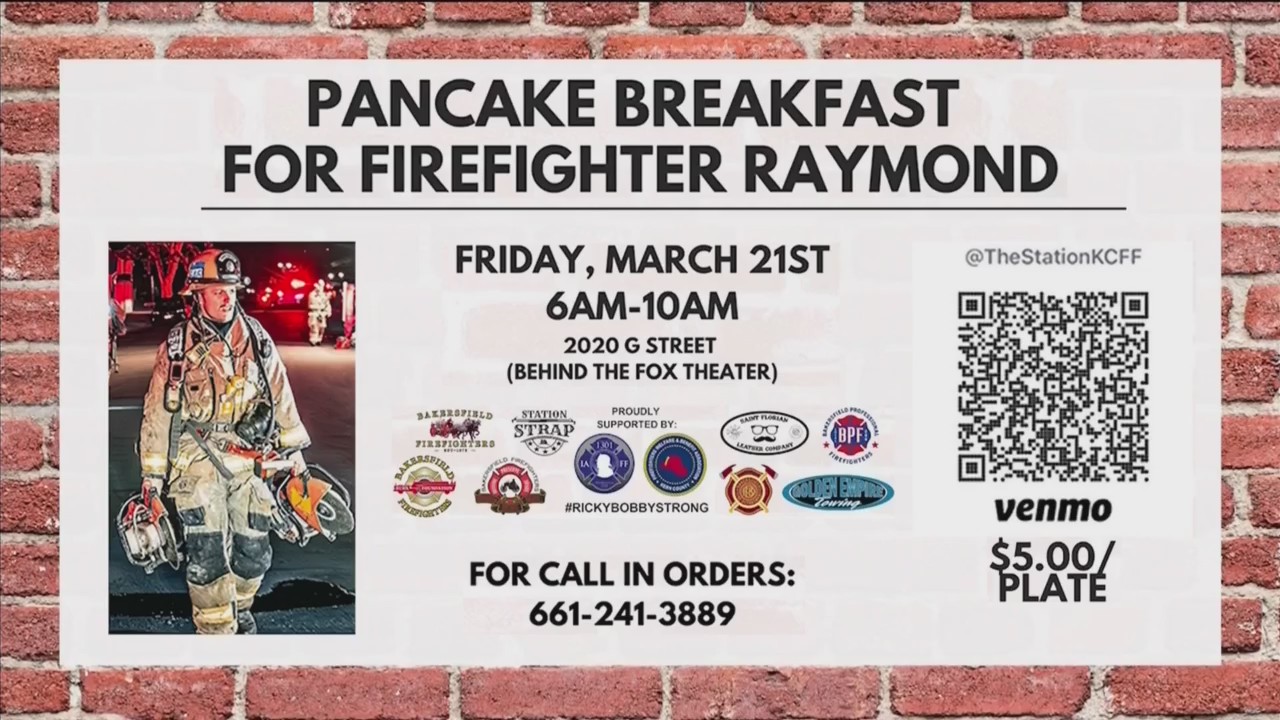 Drive-thru pancake fundraiser to benefit firefighter Randy Raymond