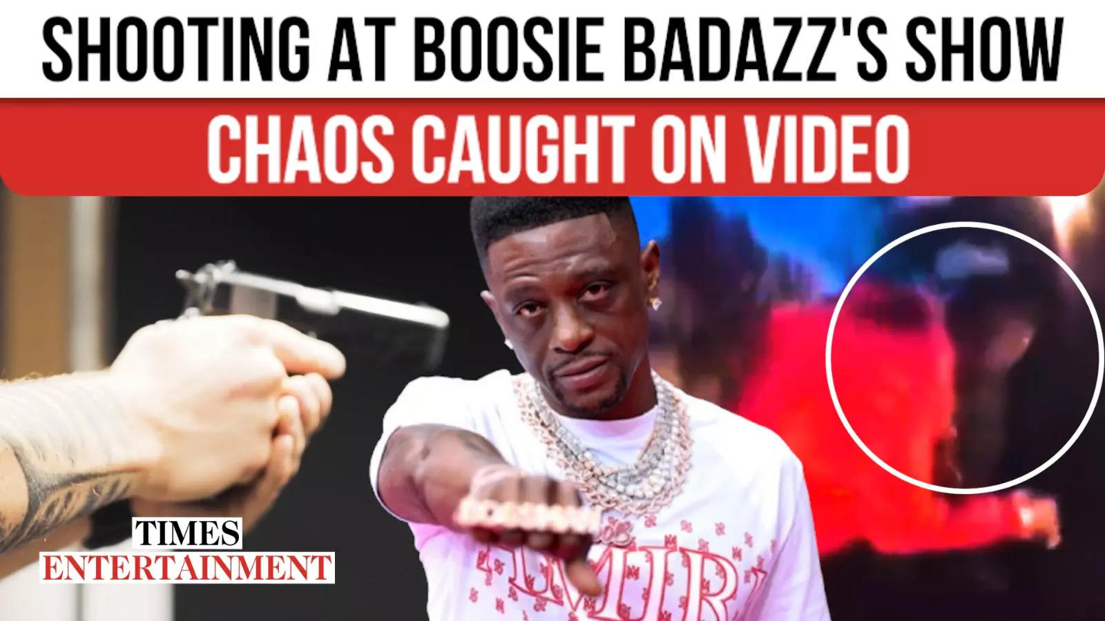 Boosie Badazz Concert Shooting Caught on Video; Rapper Flees as 3 Get ...