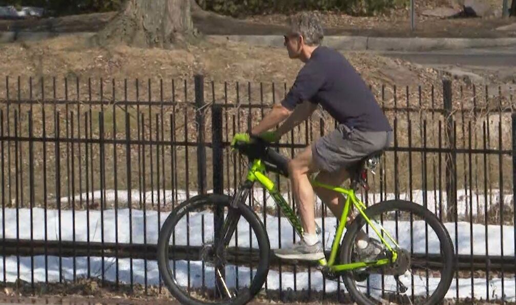 Balmy temps give the weather-weary a taste of spring