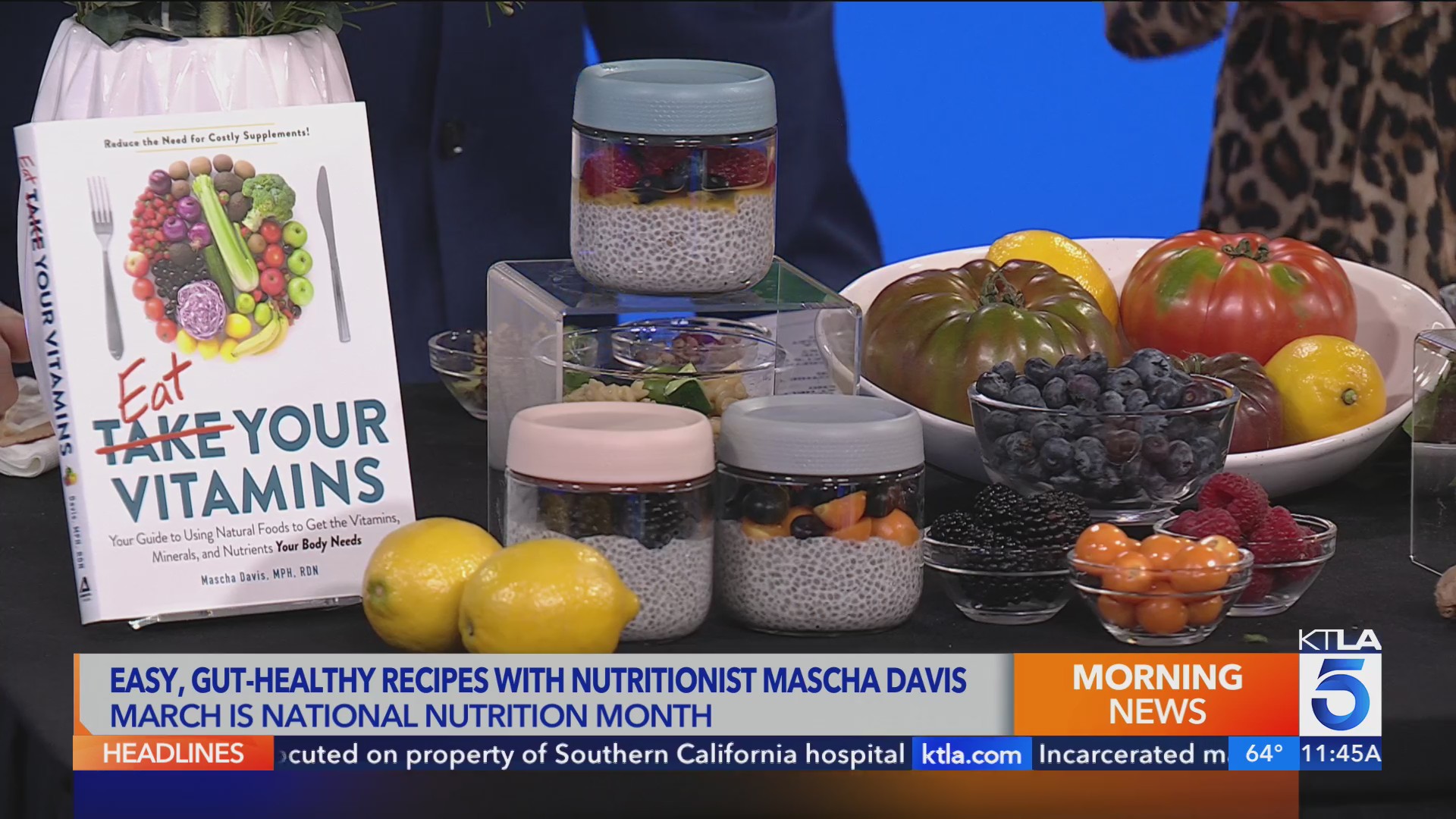 Mascha Davis shares healthy tips and recipes for National Nutrition Month